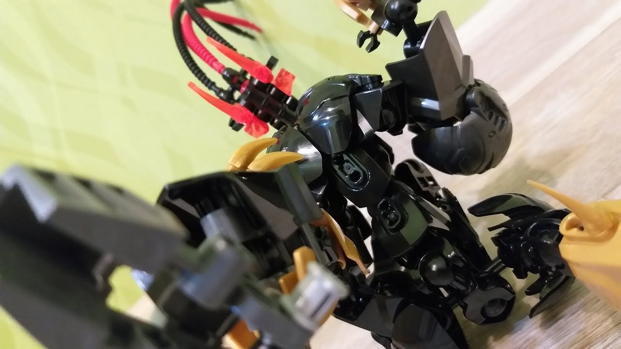 (Stop motion test 16) - The first bionicle female moc - YouTube