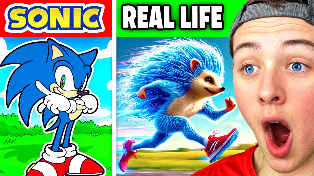 SONIC In REAL LIFE - YouTube