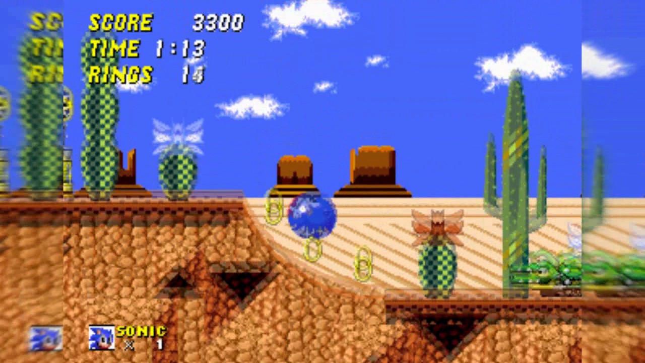 Sonic Mania - Mirage Saloon Zone Act 2 (Sega Genesis 16-bit Remix ...