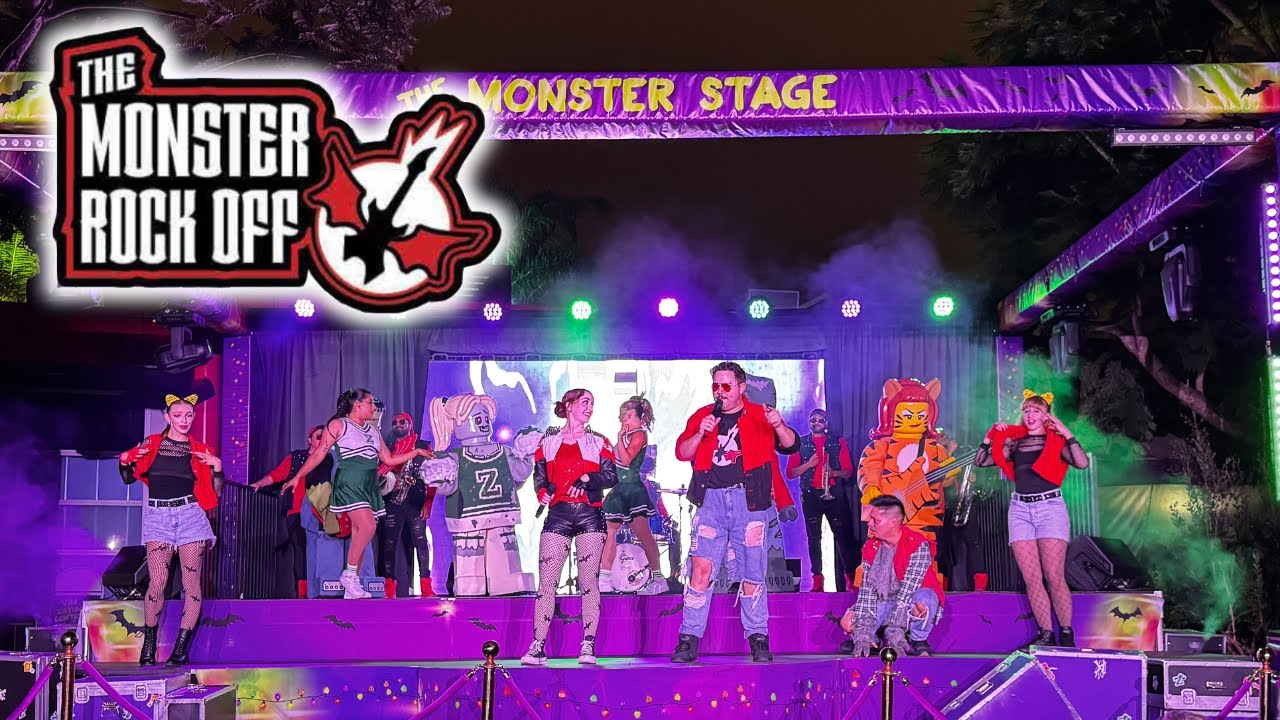 MONSTER ROCK OFF | Dance & Rock Show at Legoland California - Brick Or ...