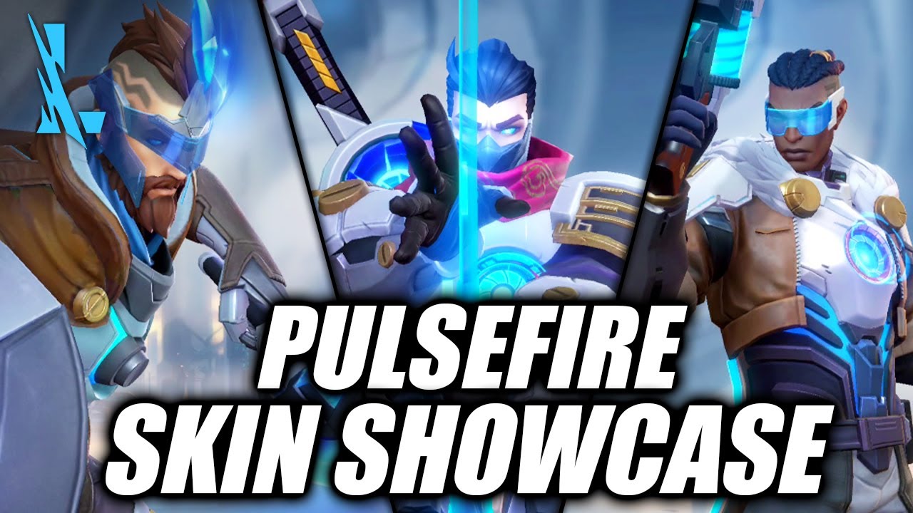 Pulsefire Pantheon, Shen & Lucian Skin Showcase - YouTube