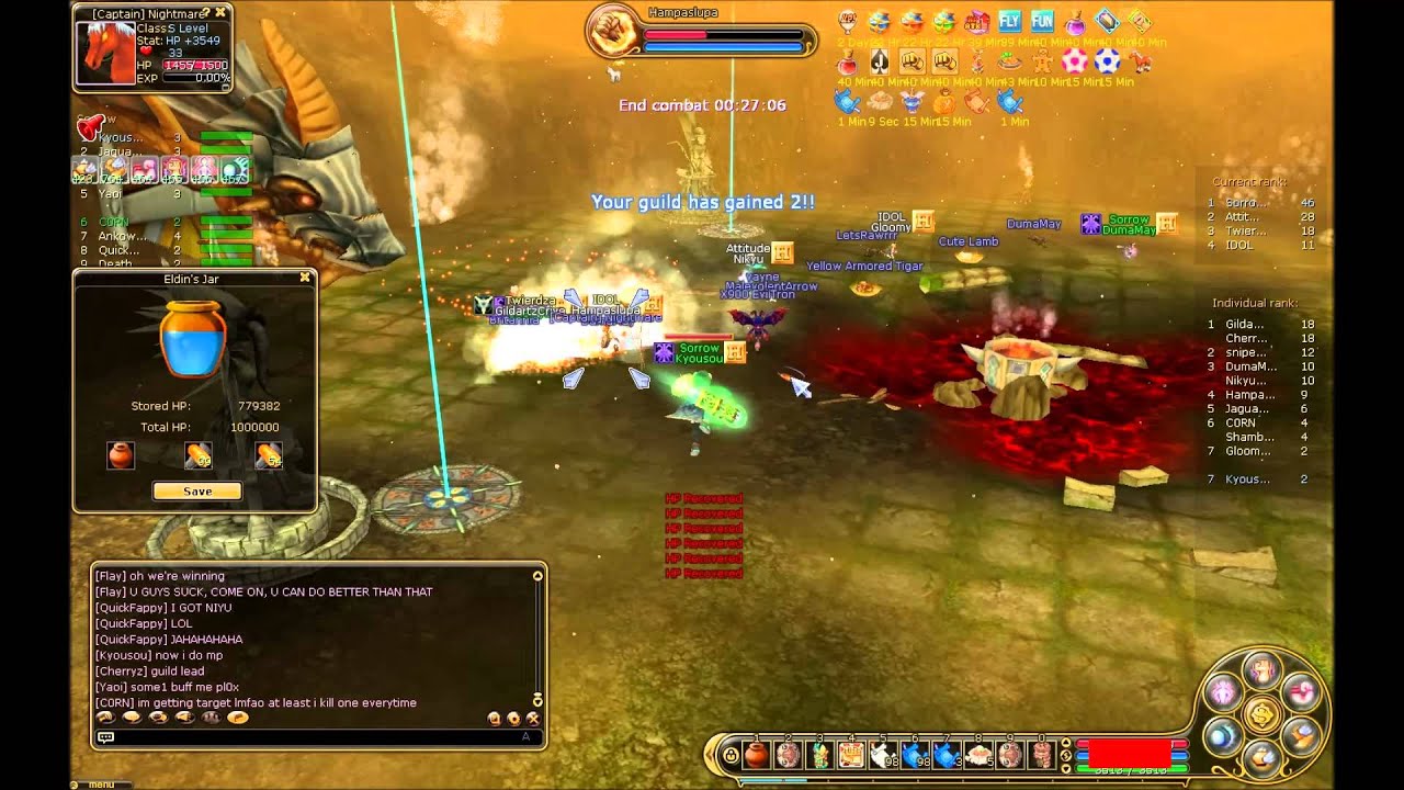 Flyff First Time Siege On BP - YouTube