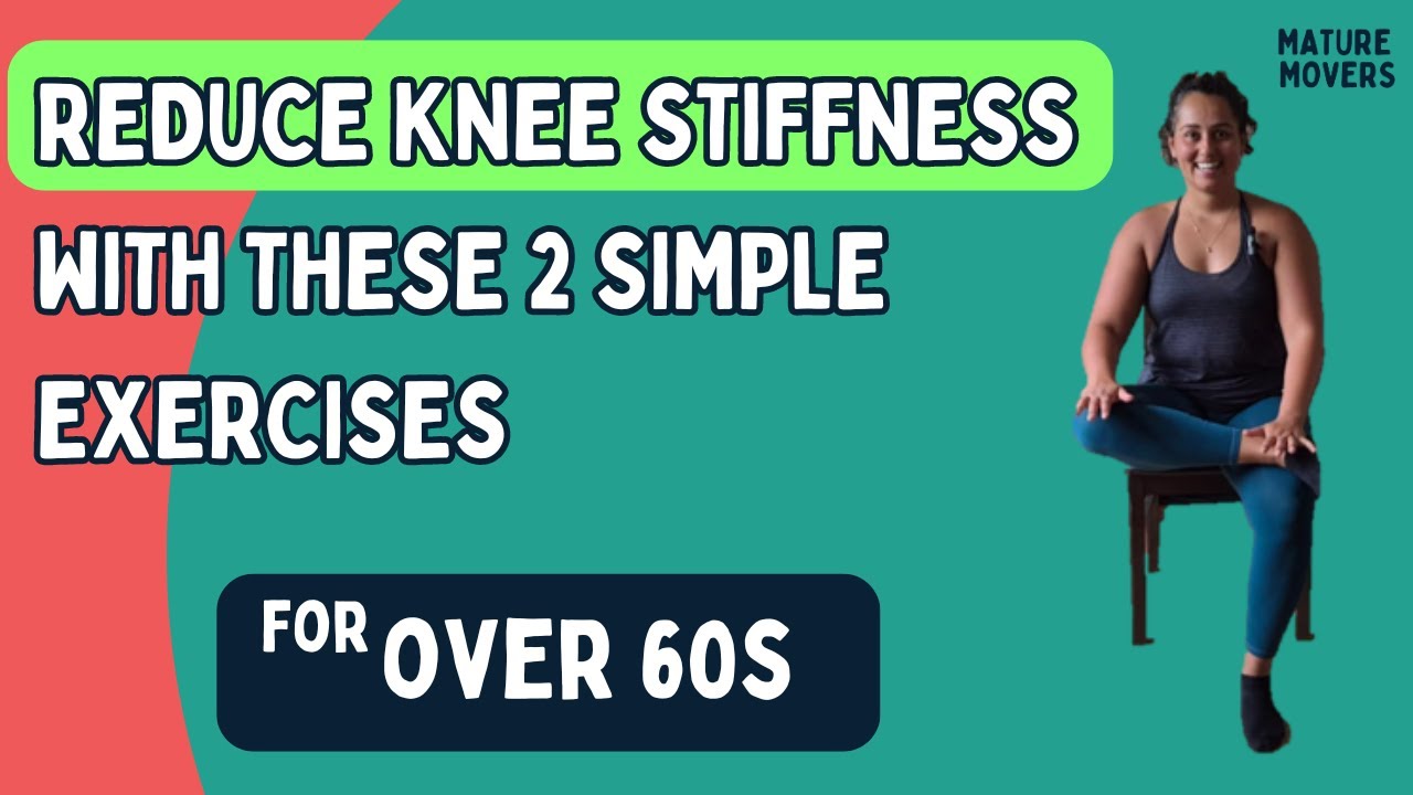 Reduce Knee Stiffness With 2 Simple Exercises || Rosaria Barreto - YouTube
