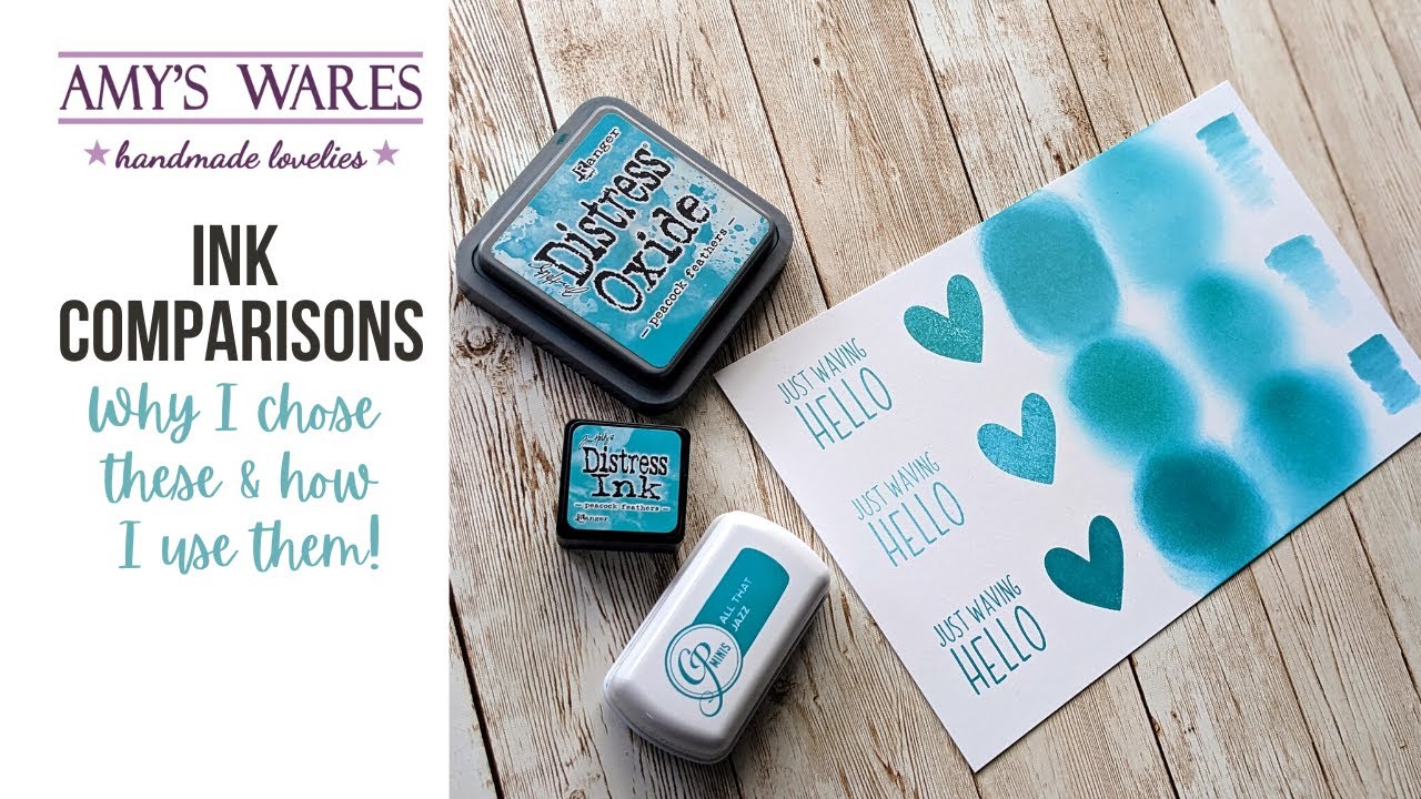 Ink Comparison! Why I chose these AND how I use them!! - YouTube