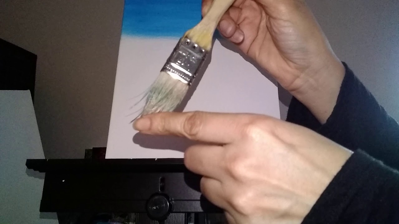 Painting Acrylic Washes - PartTwo - YouTube