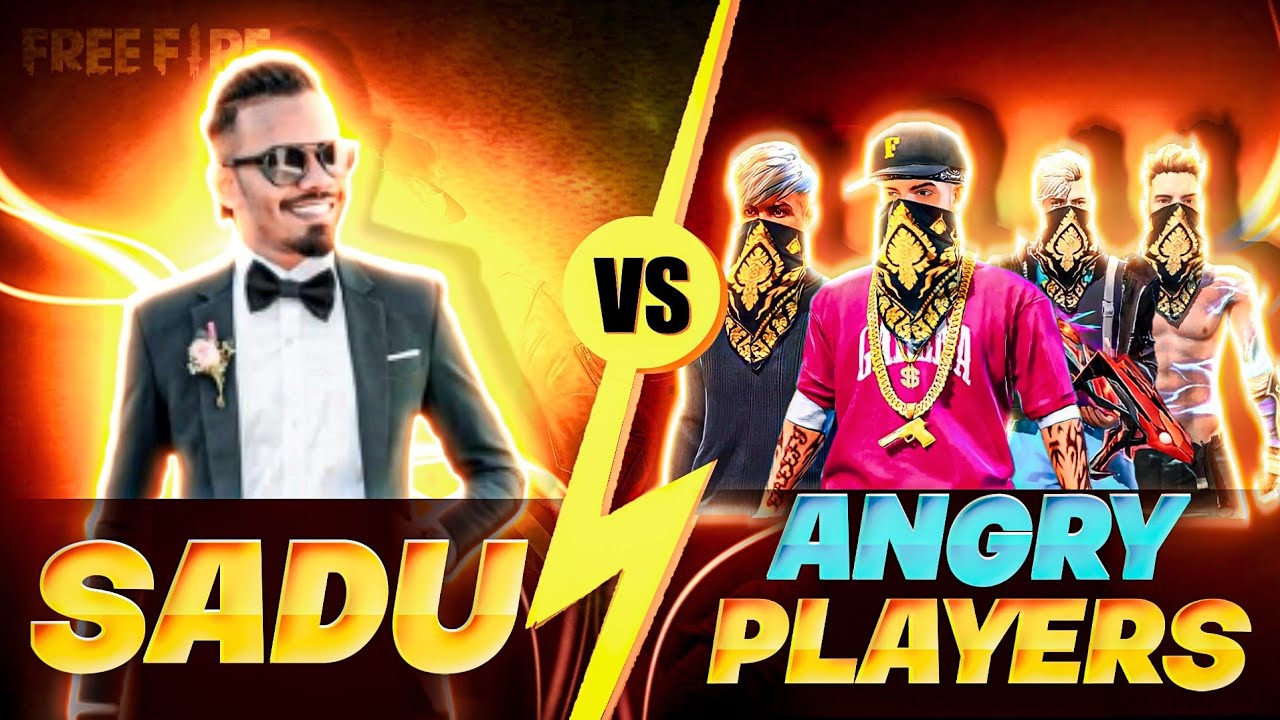 සාදු බිංදුවට කයිද 🥵 | GAMING SADU VS ANGRY PLAYERS | ONE TAP CUSTOME ...
