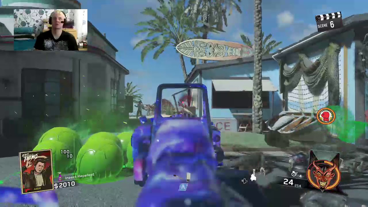 Call of Duty Infinite Warfare Zombies attack of the radioactive thing ...