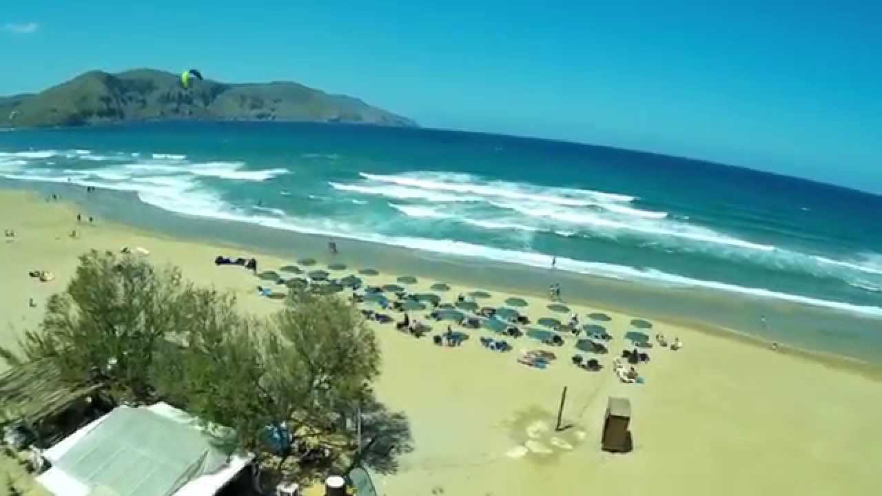 Kitesurfing Crete Greece - YouTube