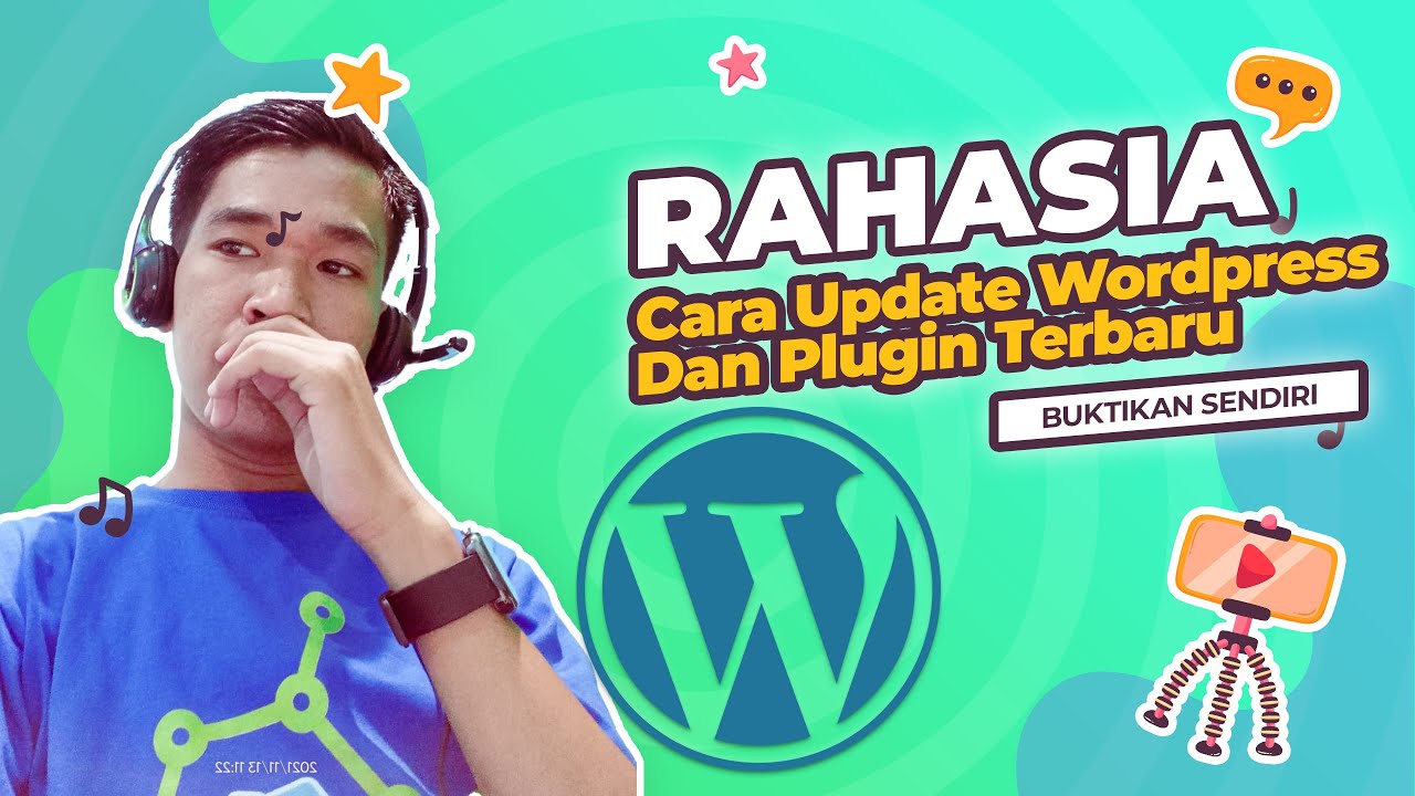 Cara update wordpress dan plugin terbaru 2023 - YouTube