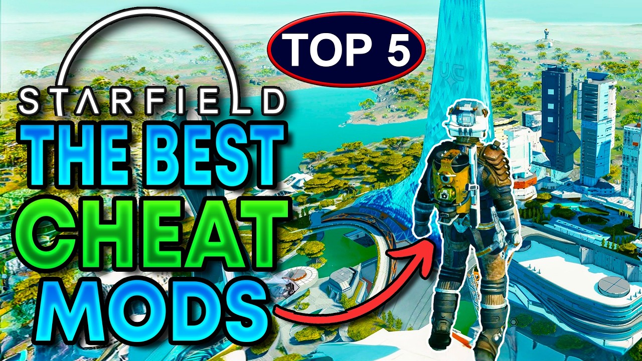 Starfield Top 5 Cheat Mods For Xbox & PC - YouTube