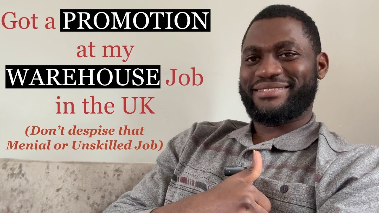 I got a PROMOTION at my Warehouse Job in the UK - YouTube