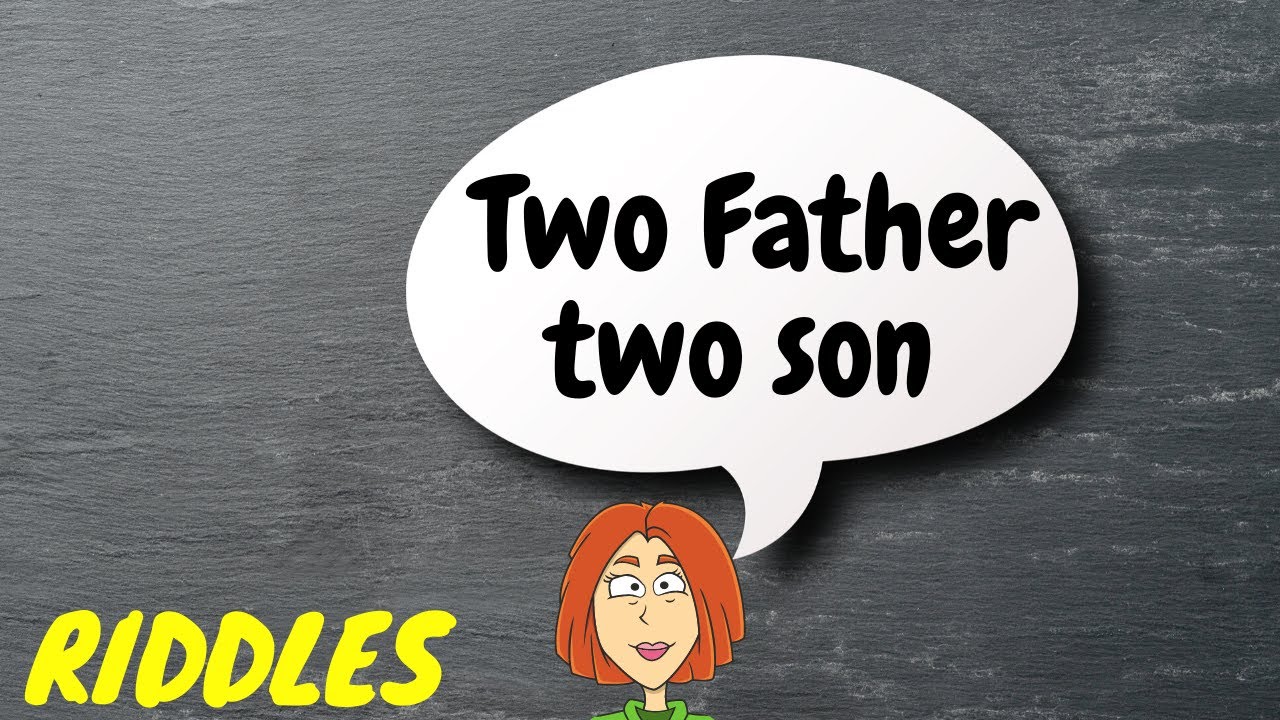 Two father two son Riddle | Riddles 1 | - YouTube