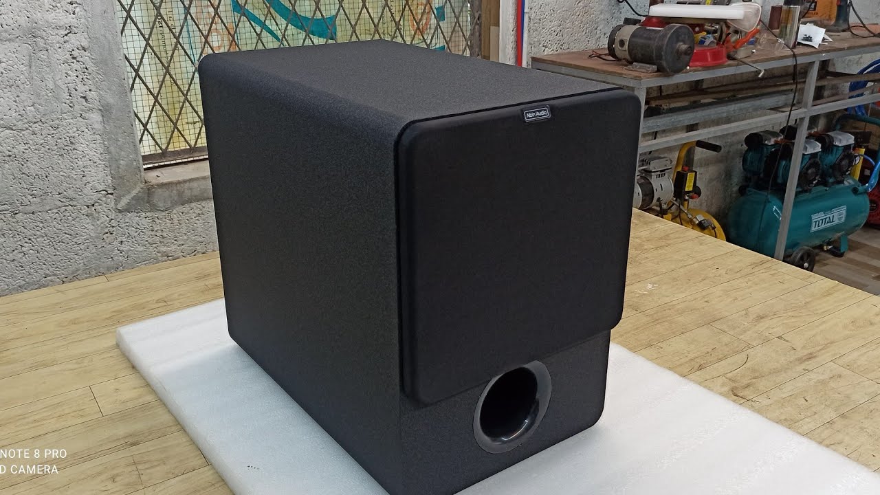 DIY 8" Tang Band subwoofer - YouTube
