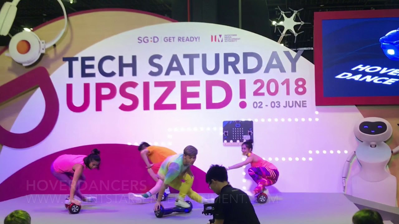 Hoverboard Dancers Singapore - YouTube