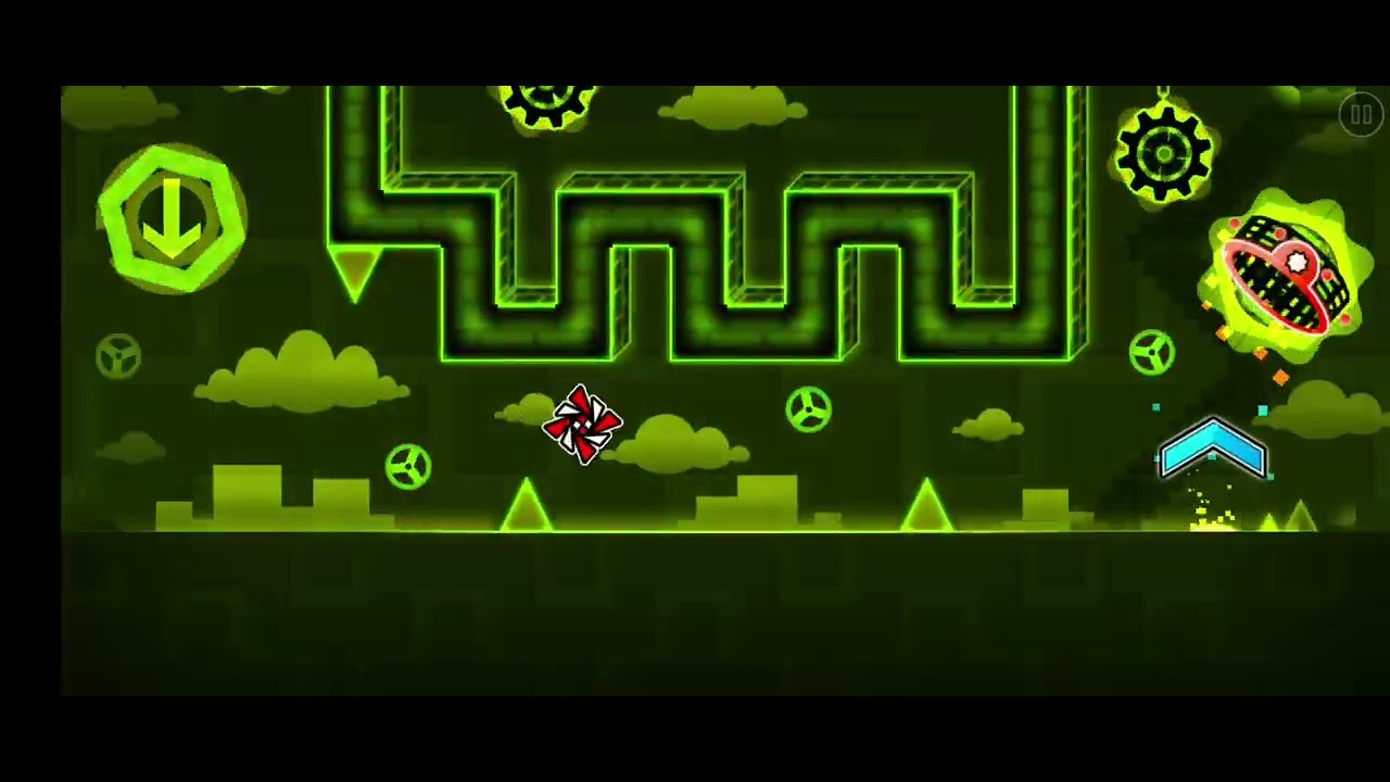 random levels in geometry dash - YouTube