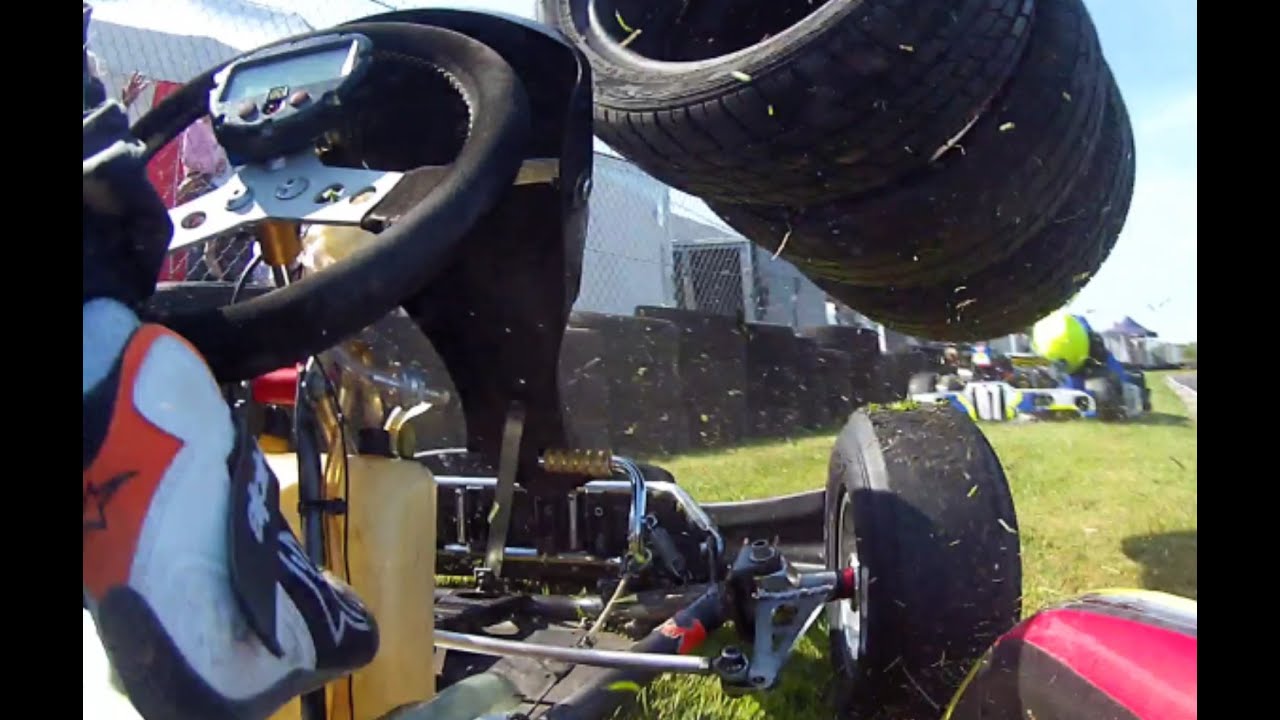 Maksymilian ''Mad Max'' Solarski Big Crash (Honda Cadet Final IKR R2 ...