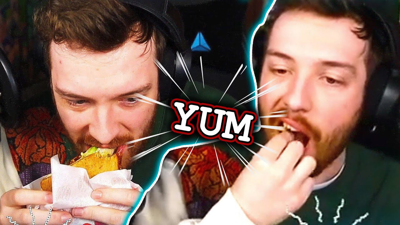 Chugging Down on Some Tasty Food - YouTube