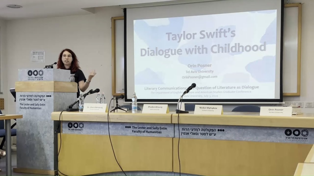 Orin Posner - Taylor Swift's Dialogue with Childhood | Presentation at ...
