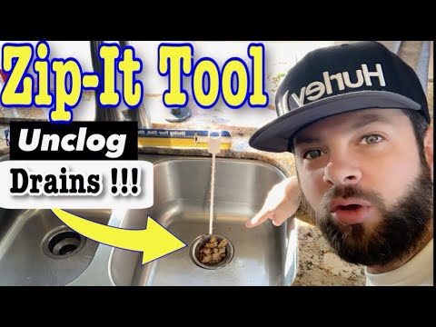 Zip It Tool | How to Unclog Sink - With It | Zip It Tool To Unclog ...