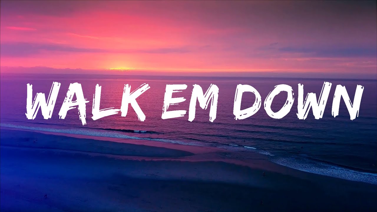 NLE Choppa - Walk Em Down (Lyrics) Feat. Roddy Ricch Lyrics Video - YouTube