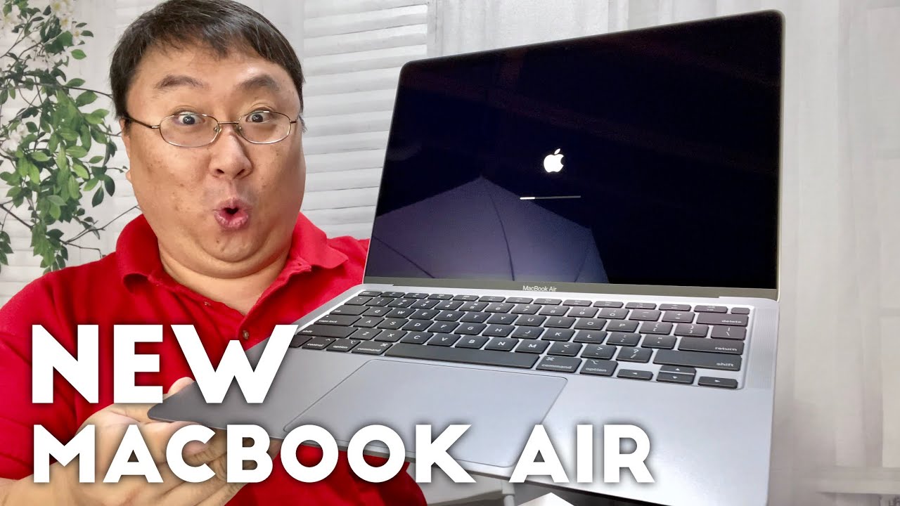UNBOXING THE NEW MACBOOK AIR - YouTube