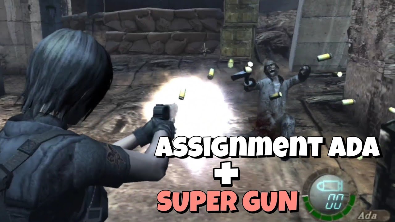 Assignment Ada Pakai Super Gun 100 Tembakan perdetik - Resident evil 4 ...