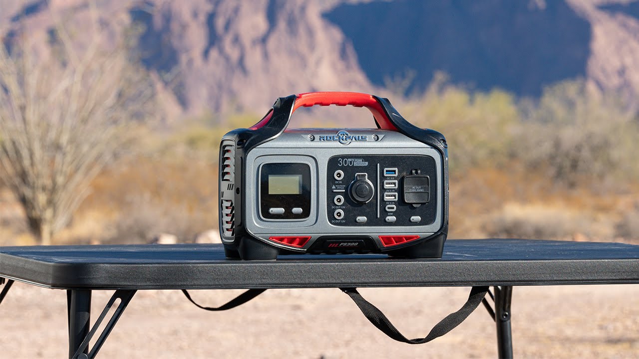 Rockpals New Release | Rockpower 300W Portable Power Station - YouTube