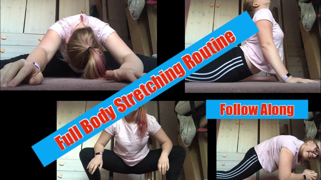 Follow Along Full Body Stretching Routine - YouTube