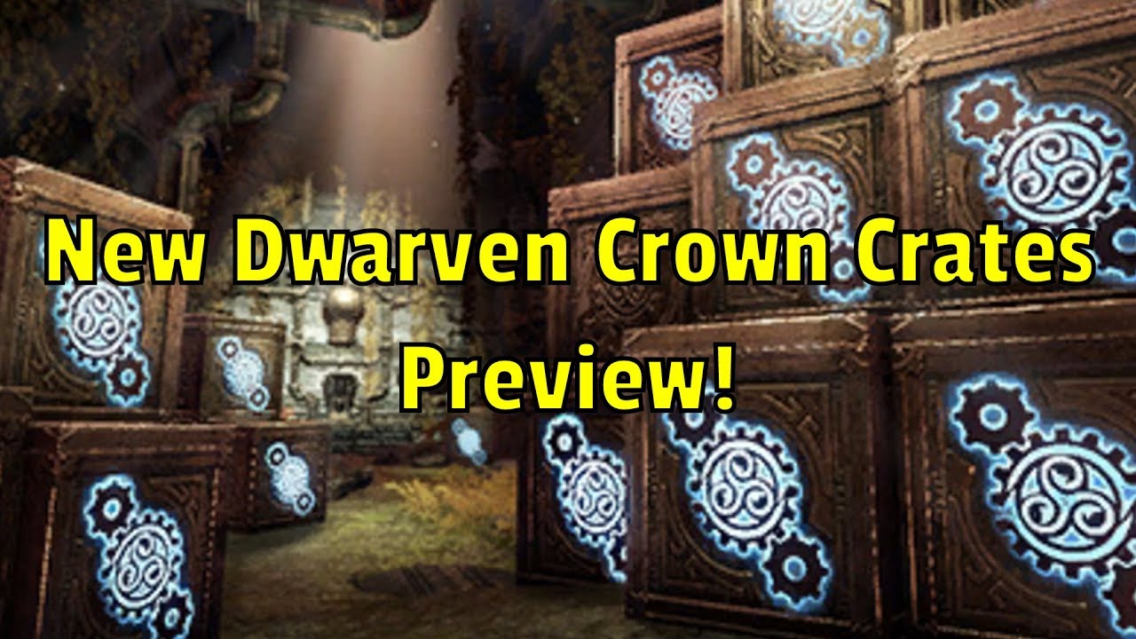 *New* Dwarven Crown Crates Preview! - YouTube