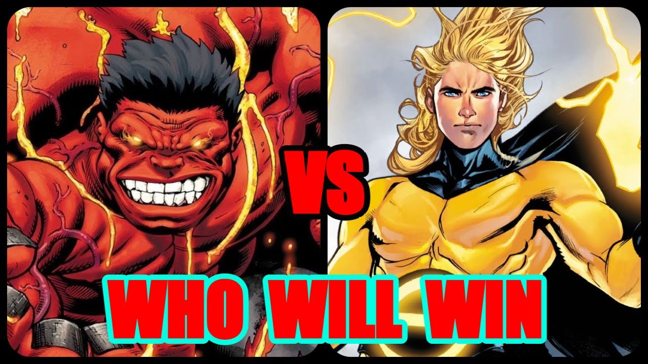 Red hulk vs sentry Who is Strongest Explained in Hindi - YouTube