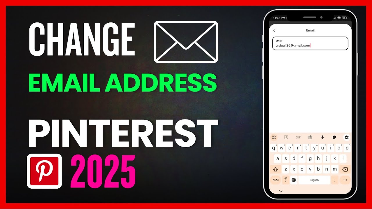 how to change email address on pinterest change pinterest email address ...