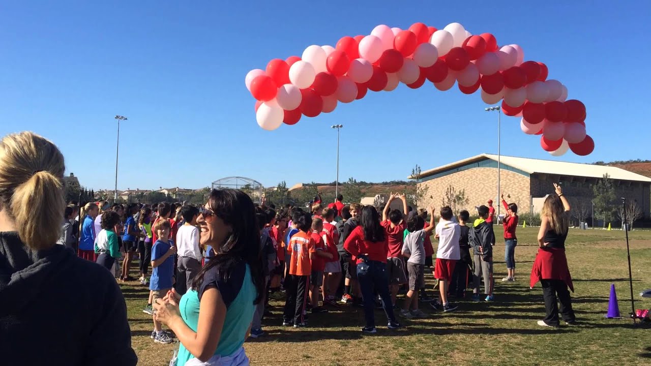 Ocean Air School Jog-A-Thon - YouTube