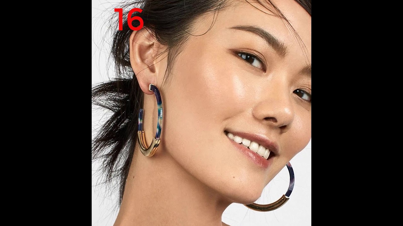 Top 30 Hoop Earrings Design For Women in 2020 You never seen - YouTube