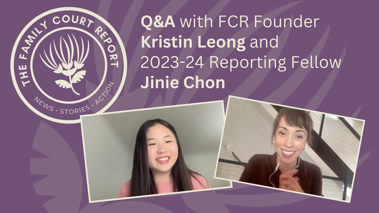 Reporter Q&A with Jinie Chon: How Family Court Silences Youth - YouTube