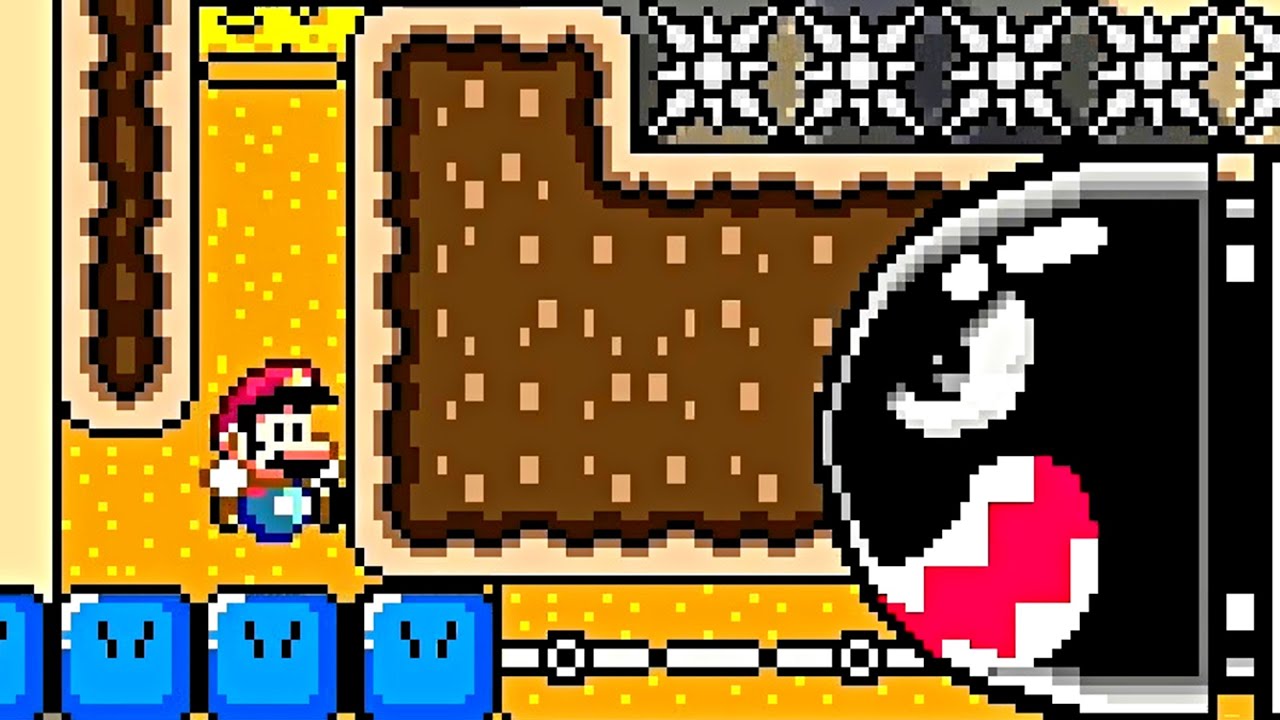 Super Mario Maker 2 🔧 SBW 1-2 Blue Cobra Desert 🔧 Buflen - YouTube