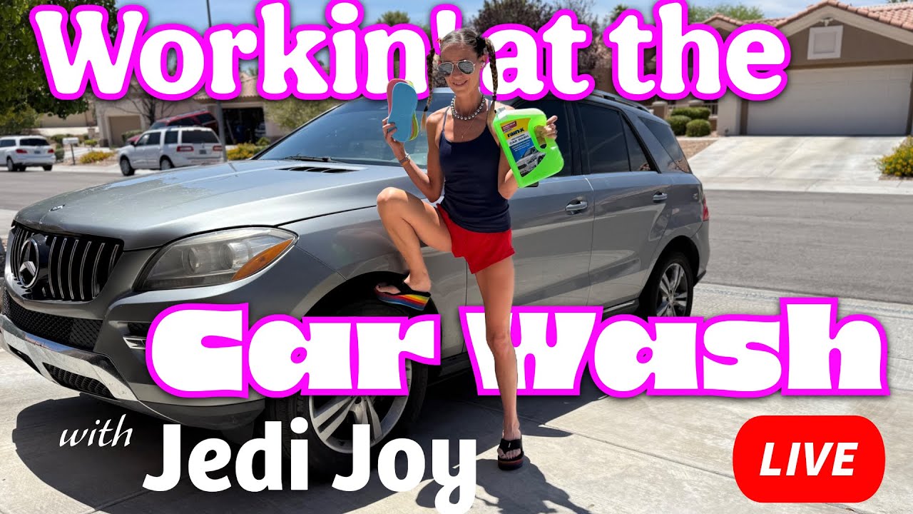 Car Wash with Jedi Joy Healthy Family Force - YouTube