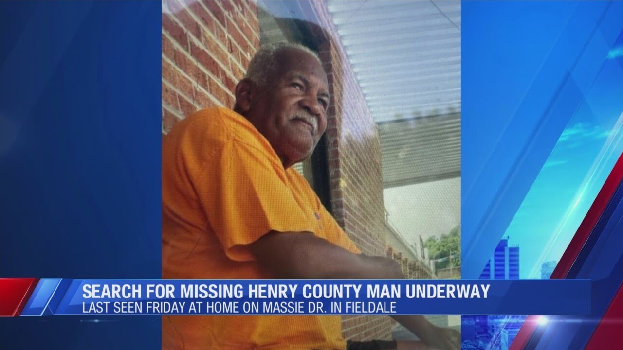 Search Underway For Missing 79 Year Old Man From Fieldale Youtube