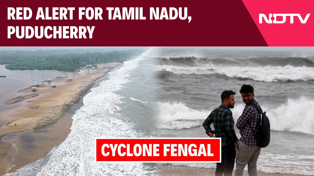 Tamil Nadu Cyclone LIVE | Cyclone Fengal | Tamil Nadu Weather Update ...