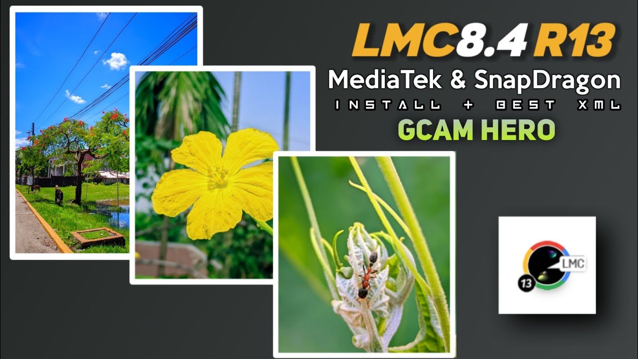 Latest Gcam Lmc8.4 ||Lmc R13 & Best Xml || Google Camera 8.4 - YouTube
