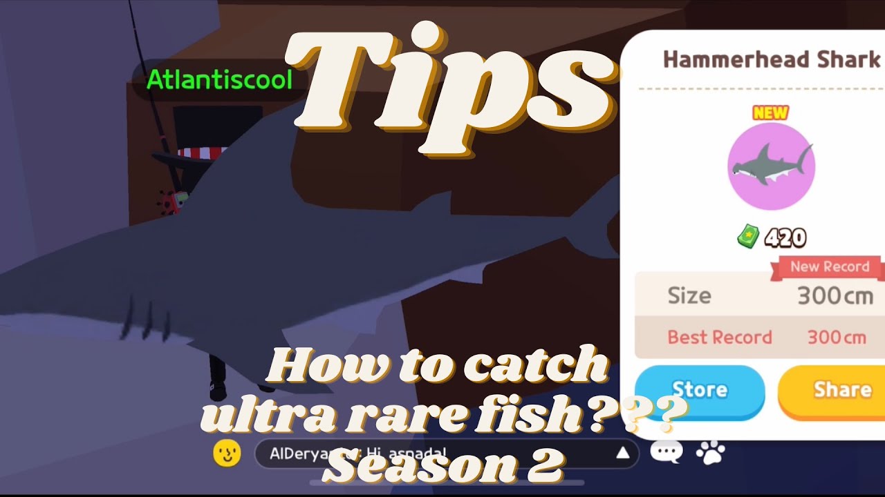 Play together: Tips & Tricks to catch ultra rare fish Season 2 - YouTube