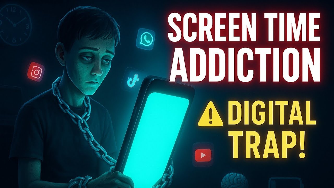 Screen Time Addiction – Digital Trap of Social Media & Mobile Phones ...