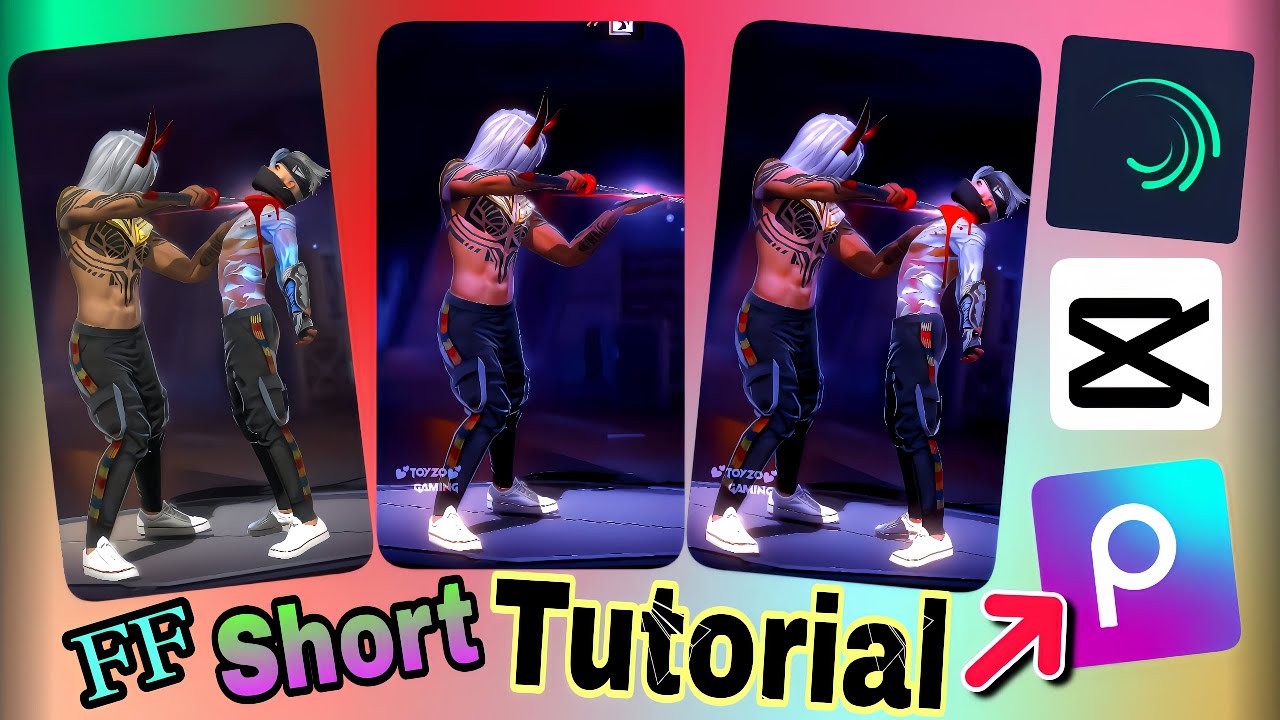 Free Fire Short Video Editing Tutorial 🔥| Cupcut Alight motion Tutorial ...