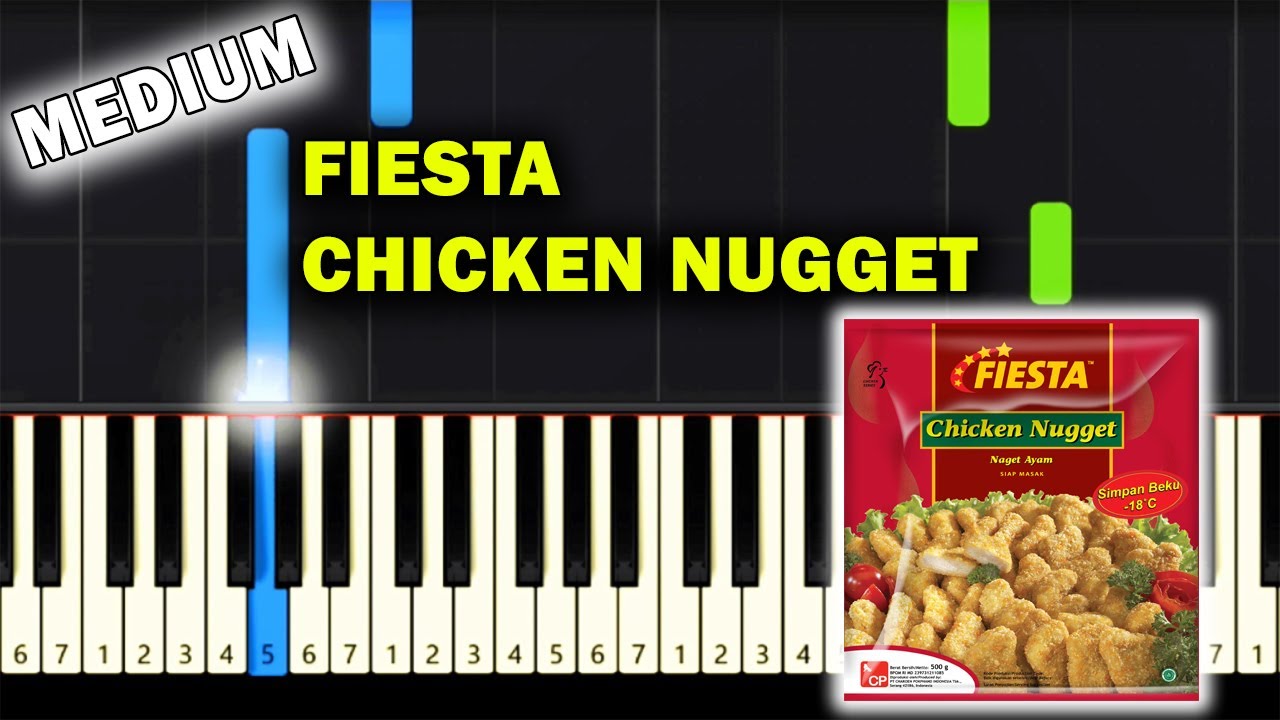 Iklan Fiesta Chicken Nugget (Piano Tutorial) ~ MEDIUM - YouTube