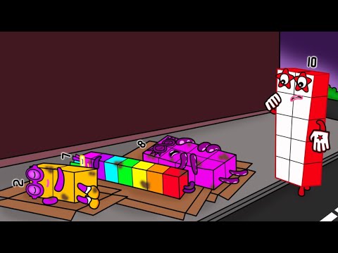 The number of homeless people is increasing - Numberblocks fanmade ...