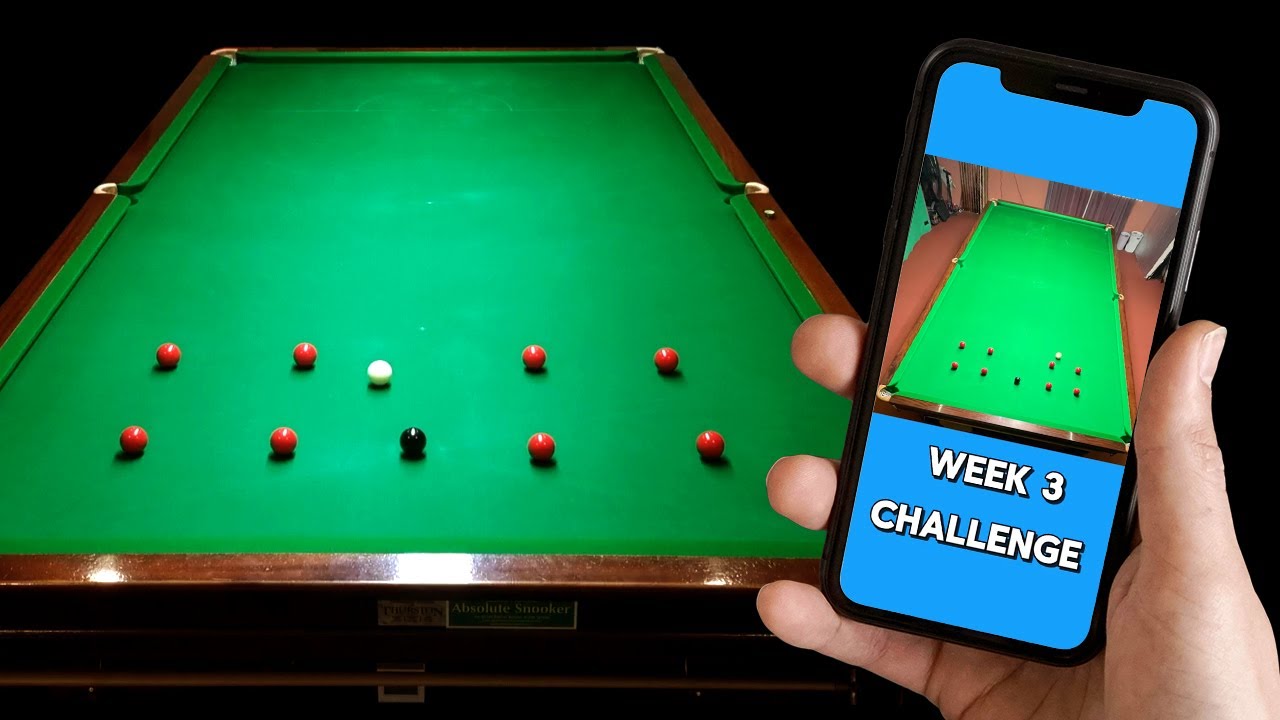 Break From Life: Week 3 Snooker Challenge - YouTube