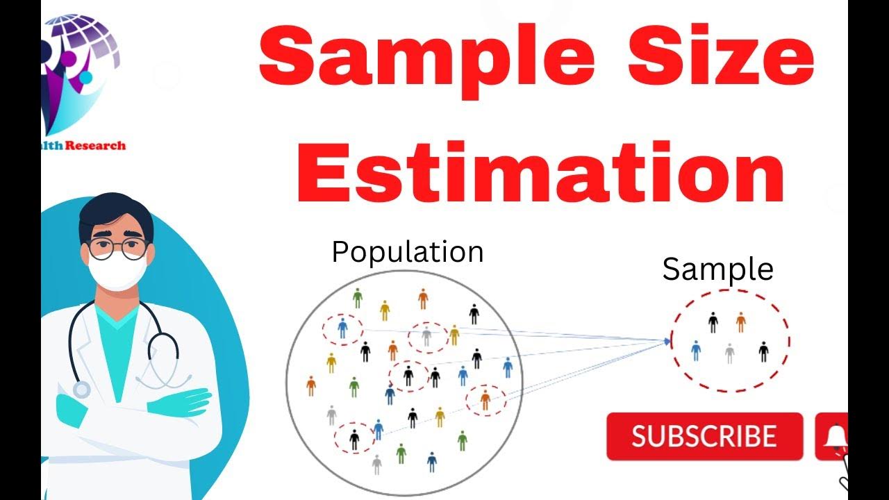 Sample size estimation? #Healthresearch - YouTube