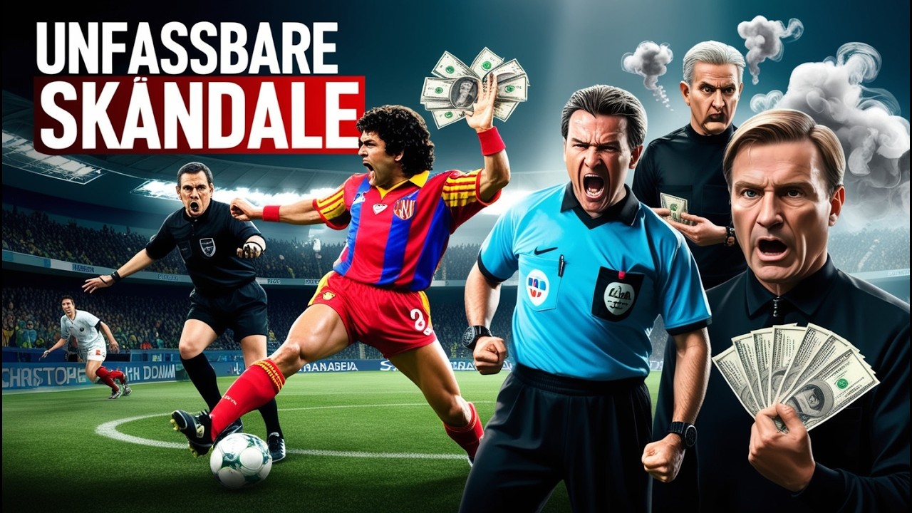 Die größten Skandale in der Fußballgeschichte - YouTube