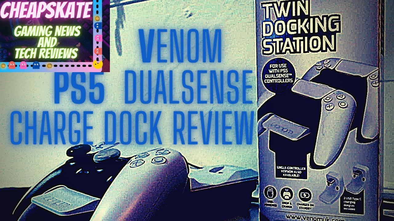 Venom Twin Docking station for PS5 dualsense ....REVIEW... - YouTube