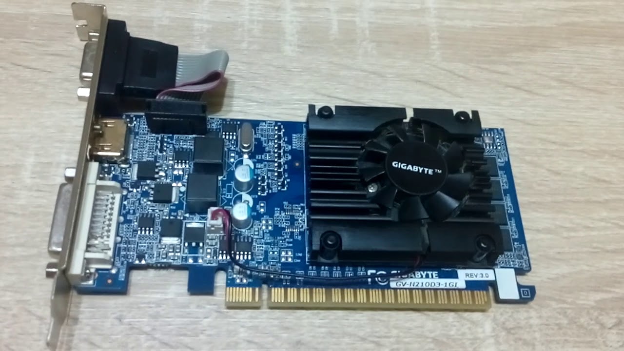 Gigabyte GT 210 inceleme - YouTube