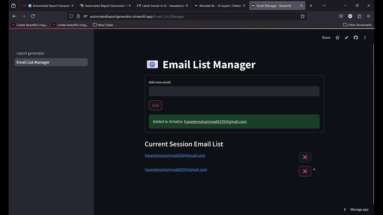 Automated Report Generator usign n8n and Streamlit - YouTube